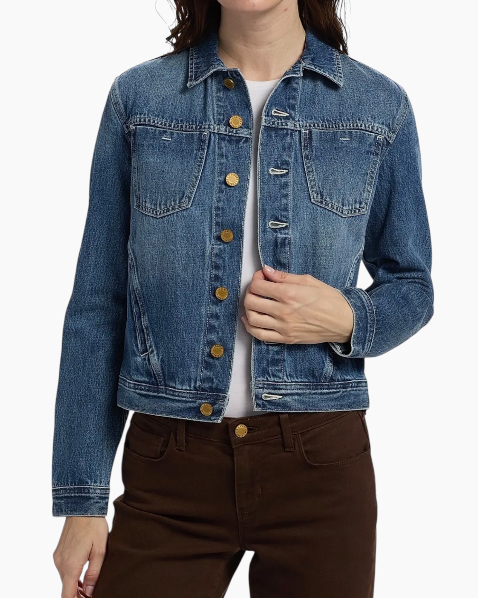 L'agence Celine Denim Jacket – Lena Larose Boutique